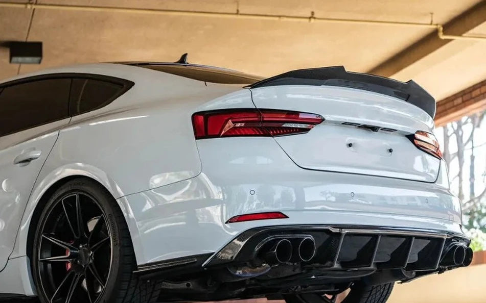 PSM Style Carbon Fiber Trunk Spoiler - Audi RS5 / S5 / A5 & B9