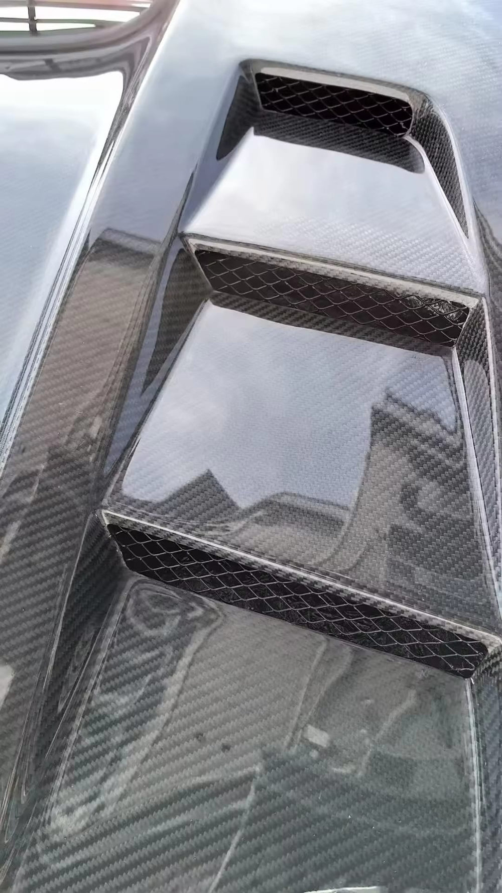 Carbon Fiber Vented Engine Hood Bonnet - BMW G20 3 Series