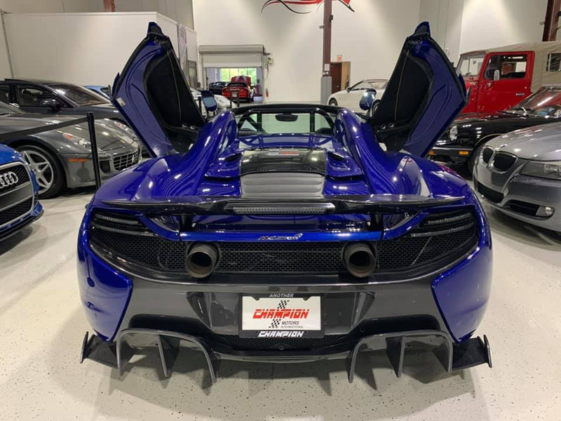 675LT Style Carbon Fiber Rear Diffuser - McLaren 650s – The Carbon ...