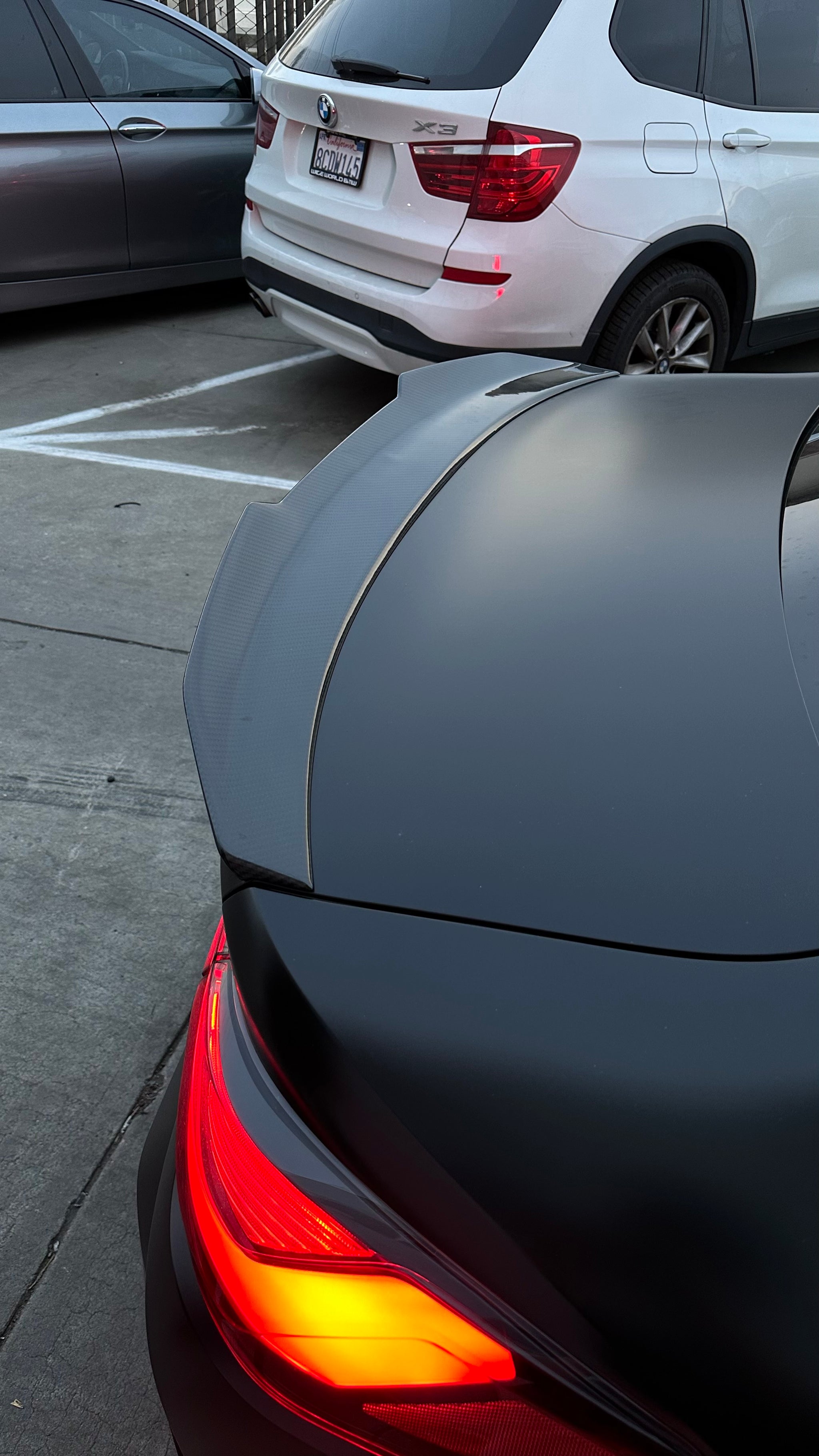 PSM Style High Kick Carbon Fiber Trunk Spoiler - BMW G82 M4 & G22 4 Se