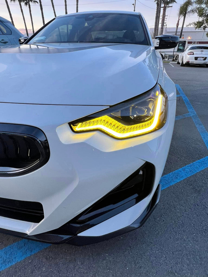 CSL Yellow DRL Led Module - BMW G87 M2 & G42 2 Series – The Carbon ...