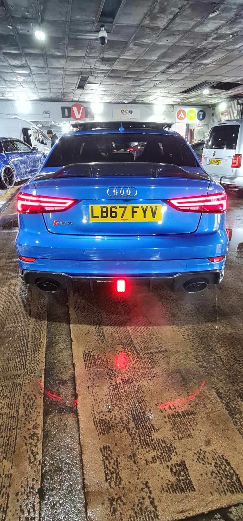 Carbon Fiber Duck-Bill style High Kick Trunk Spoiler for A3/S3/RS3