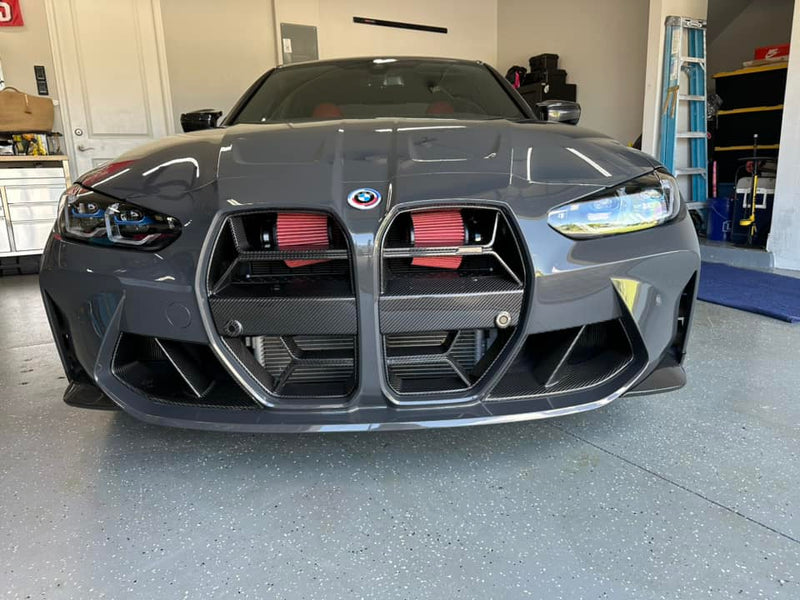 CSL Style Carbon Fiber Front Grilles - BMW G80 M3 & G82 / G83 M4 – The ...