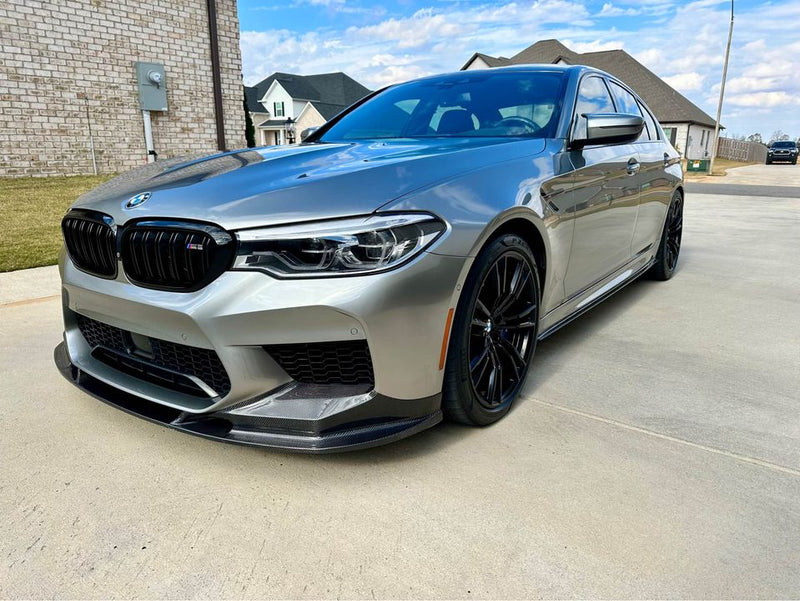 3D Style Carbon Fiber Front Splitter - BMW F90 M5 – The Carbon Industries