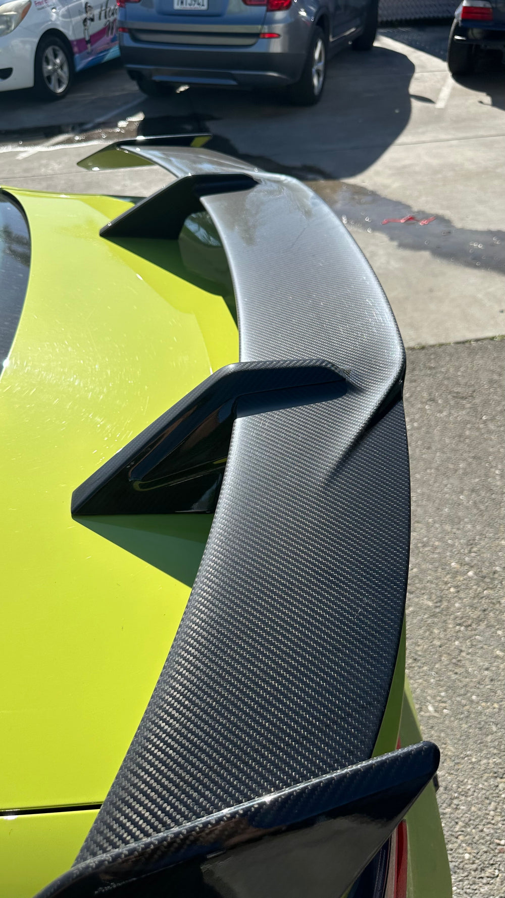 M Performance Style Carbon Rear Spoiler wing - BMW
