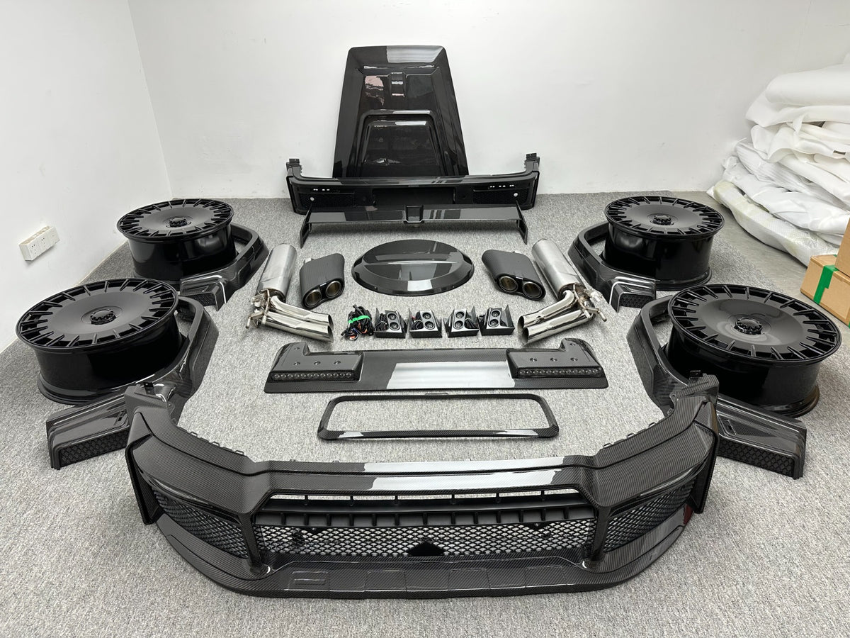 Carbon Fiber Full Brabus Body Kit - Mercedes Benz G Class G63 G500 G58