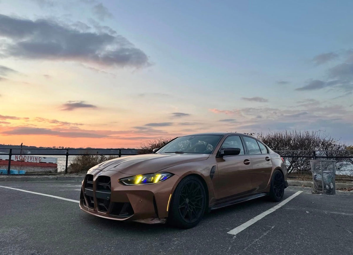 Facelift Snake Eyes Dual Color DRL Headlight V2 Upgrade - G8X G80 M3 G