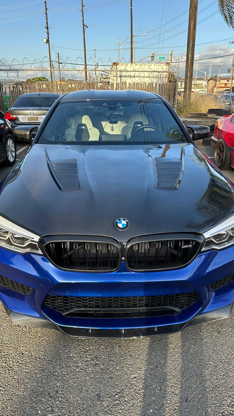 V Style Carbon Fiber Hood - BMW M5 F90 – The Carbon Industries