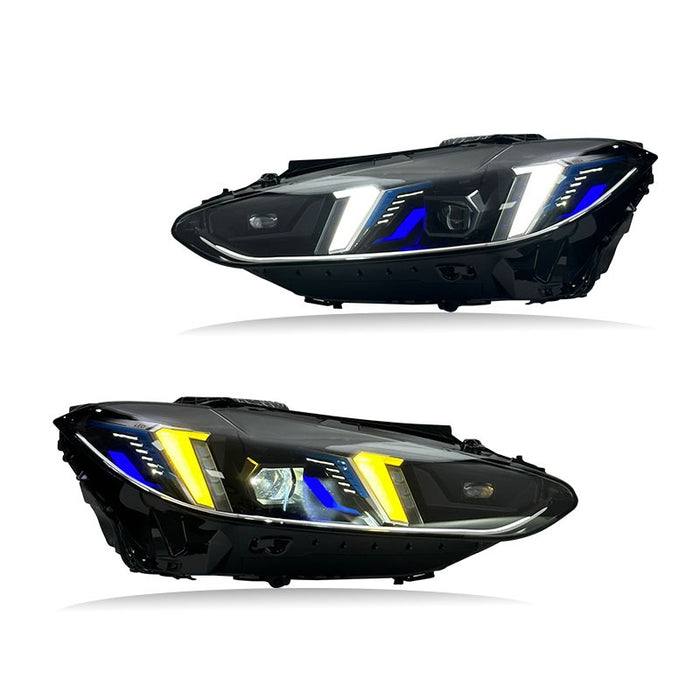 Facelift Snake Eyes Dual Color DRL Headlight V2 Upgrade - G8X G80 M3 G