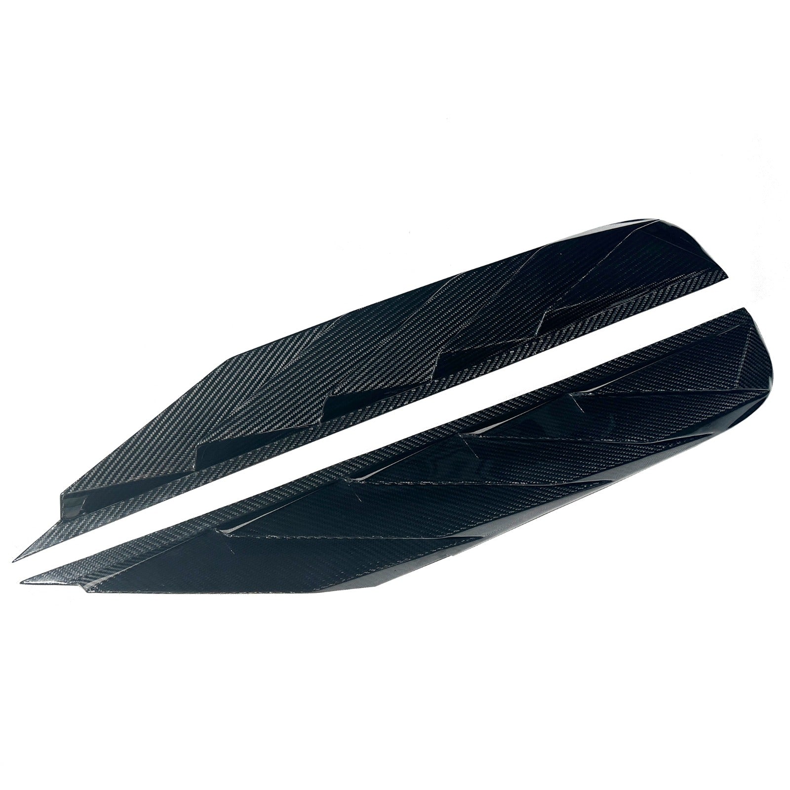Carbon Fiber Rear Window Air Vents Trim - Ferrari 458