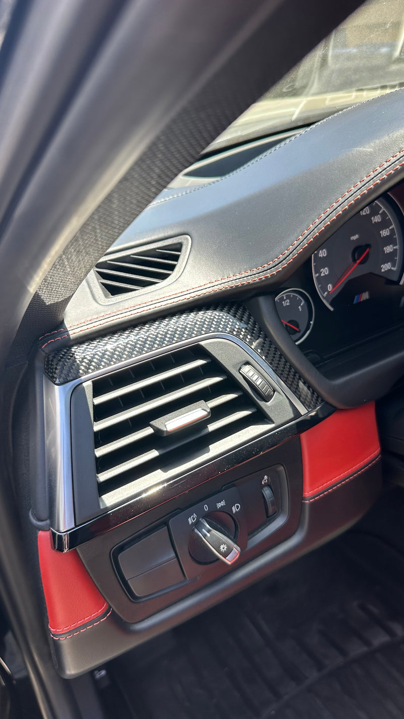 Carbon Fiber Interior Trim Set - BMW F80 M3 | F30 3 Series | F36 4 Ser ...