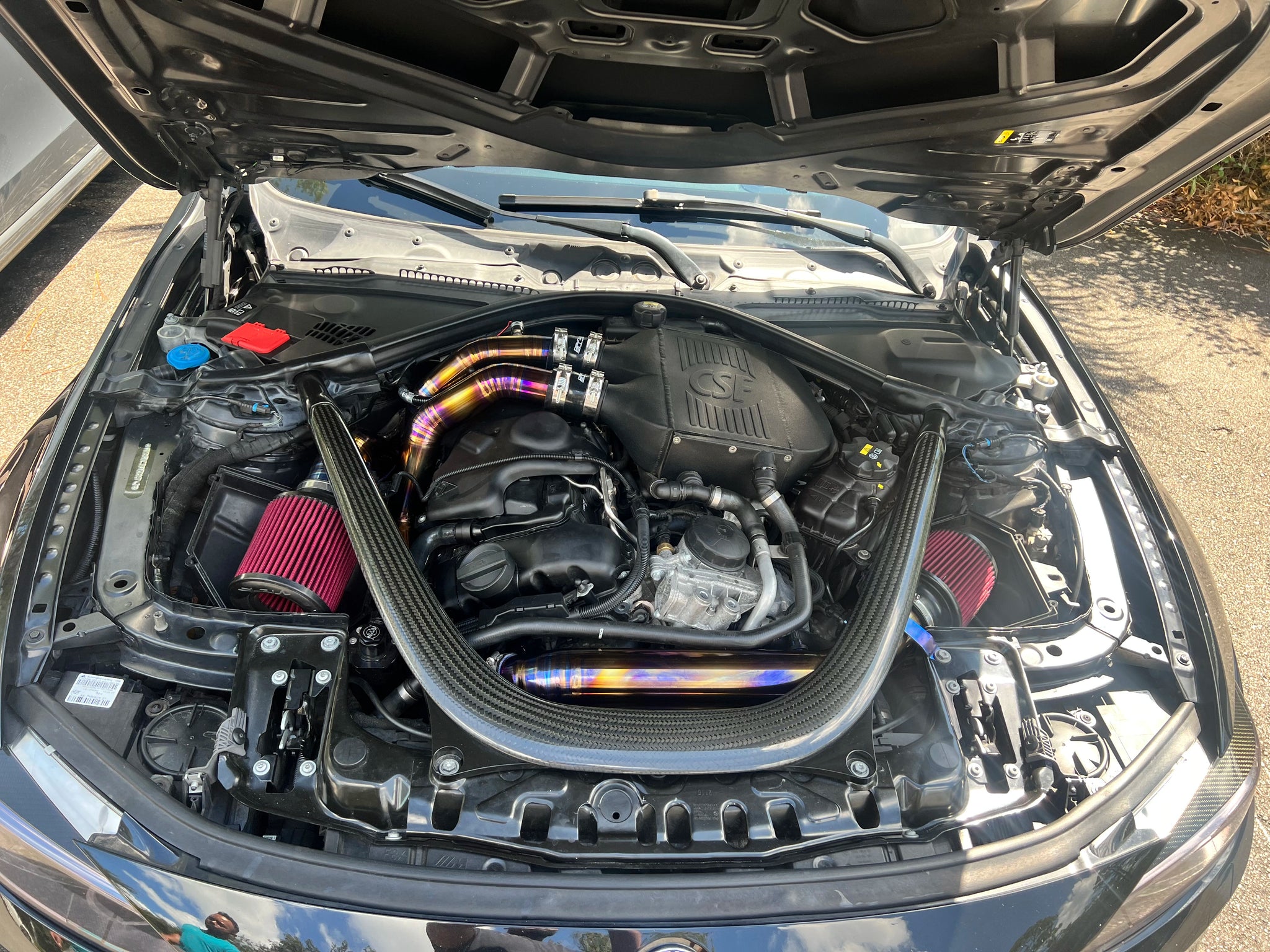 S55 Titanium Air Intake System - BMW F80 M3 | F82 / F83 M4 | F87 M2C