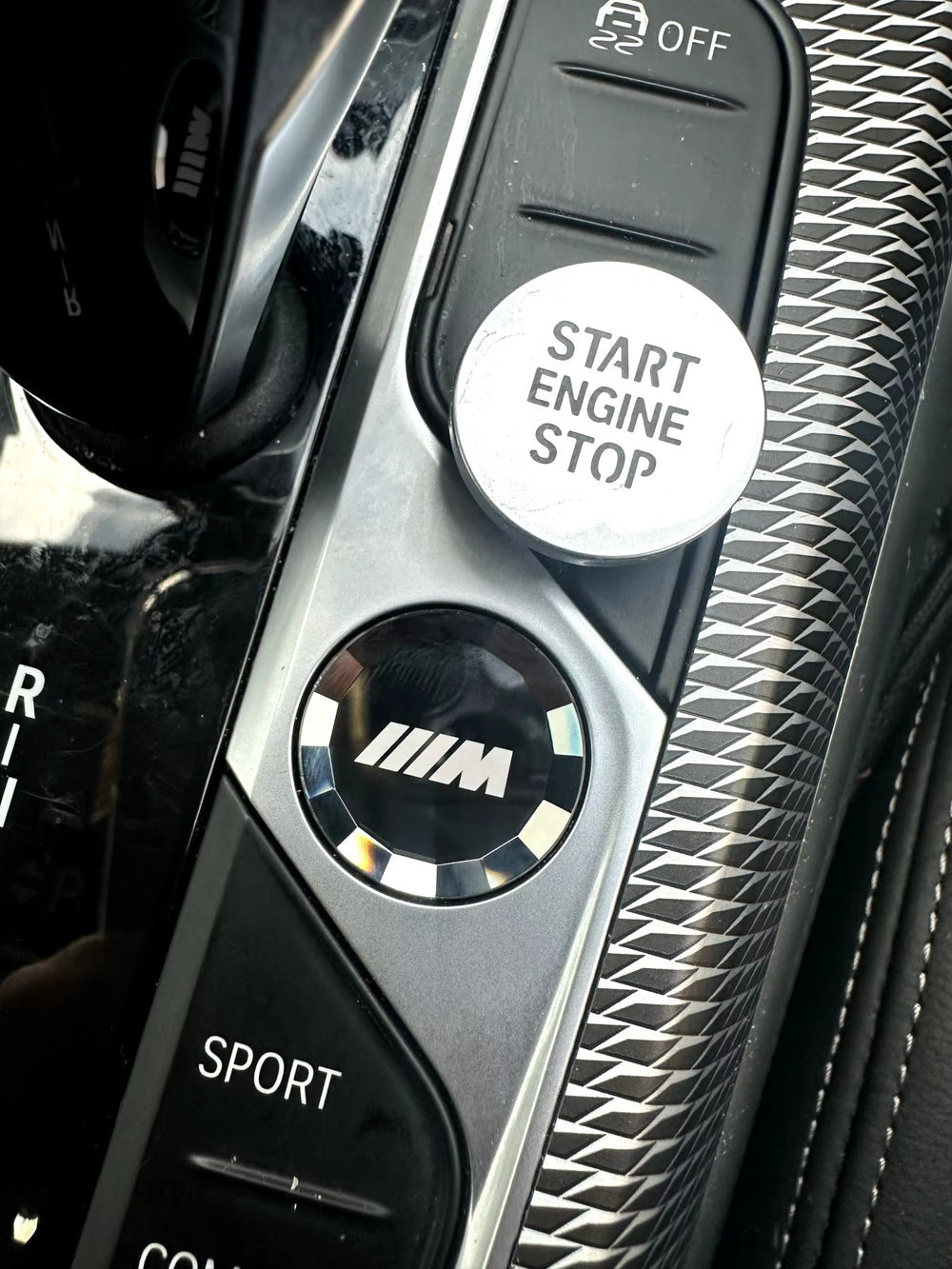 BMW M Crystal Push Start Button Upgrade - BMW G Chassis G20/ G80 / G22