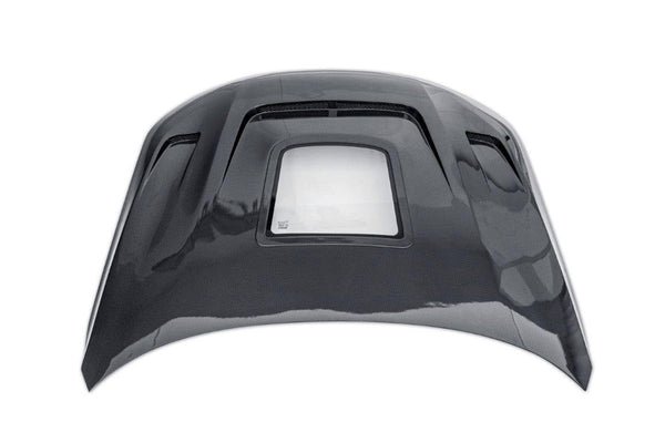 Carbon Fiber CT w/ Transparent Window Engine Bonnet Hood - BMW M2 / M2