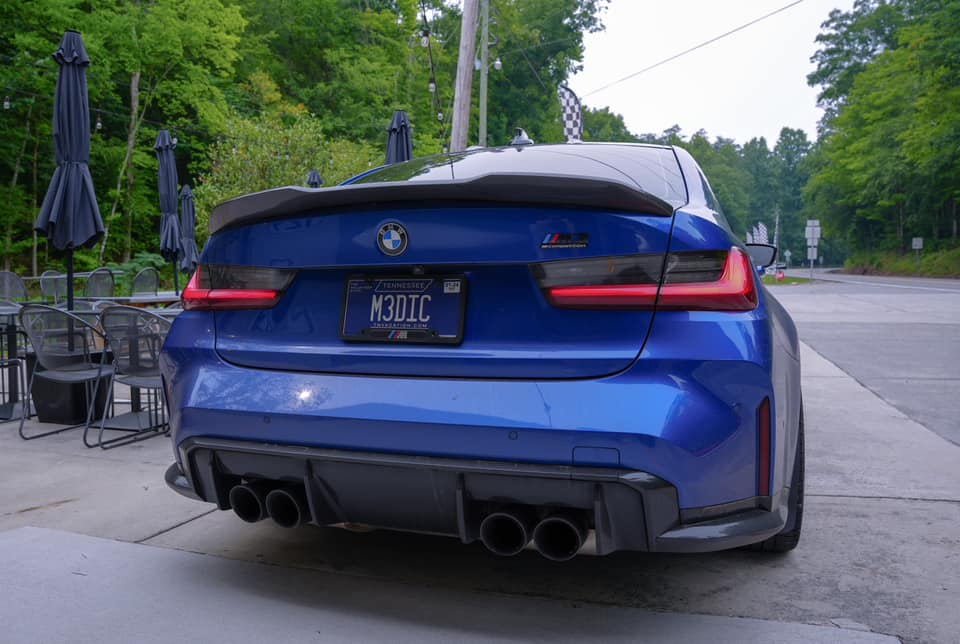 CS Style Carbon Fiber Trunk Spoiler - BMW G80 M3 & G20 3 Series – The ...