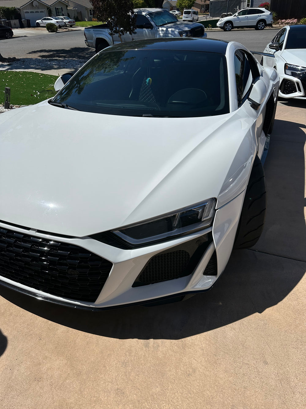 2017-2018 Face Lift Bumper Conversion Kit to 2019-2023 - Audi R8 Gen 2