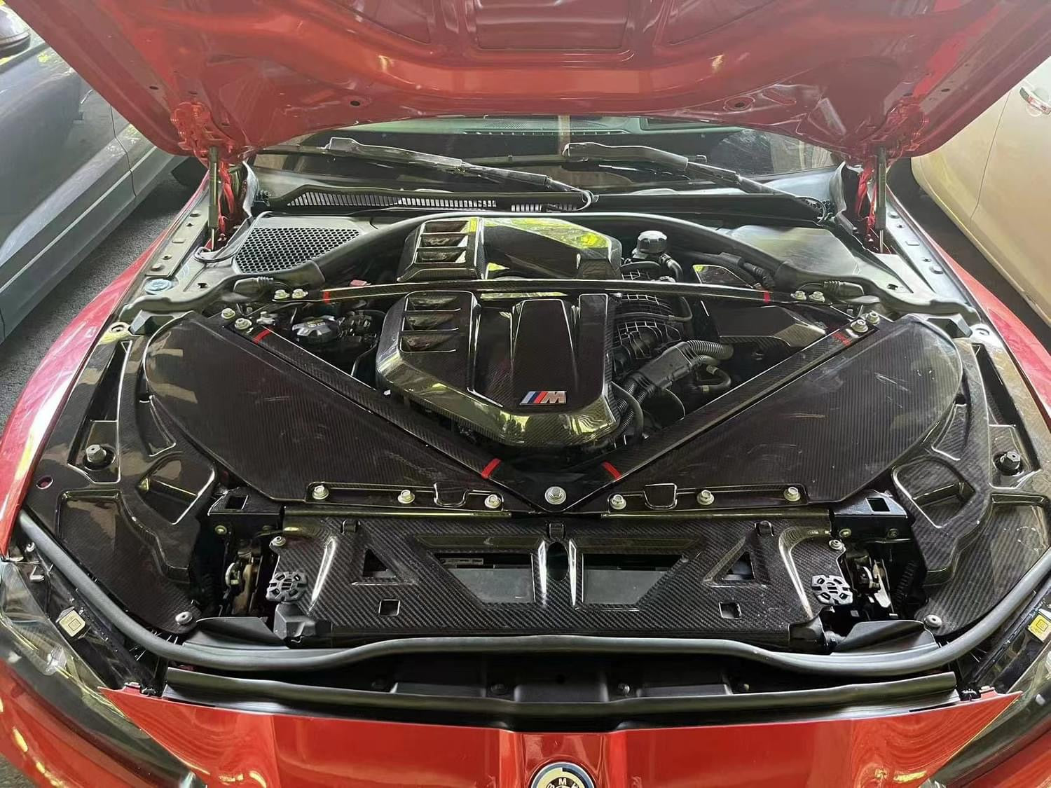 Dry Carbon Fiber Full Engine Bay Cover Kit - BMW G80 M3 & G82 M4