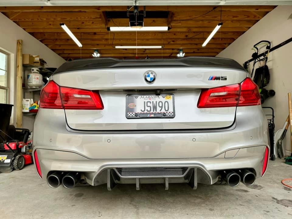 PSM Dynamic Style Carbon Fiber Trunk Spoiler - BMW F90 M5 & G30 / G38