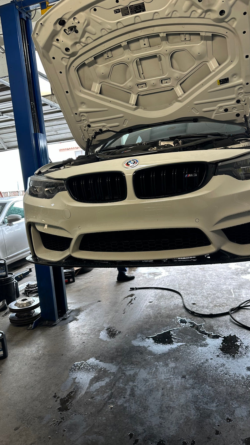 GT4 style Carbon Fiber Front Lip - BMW F80 M3 & F82 / F83 M4 – The ...