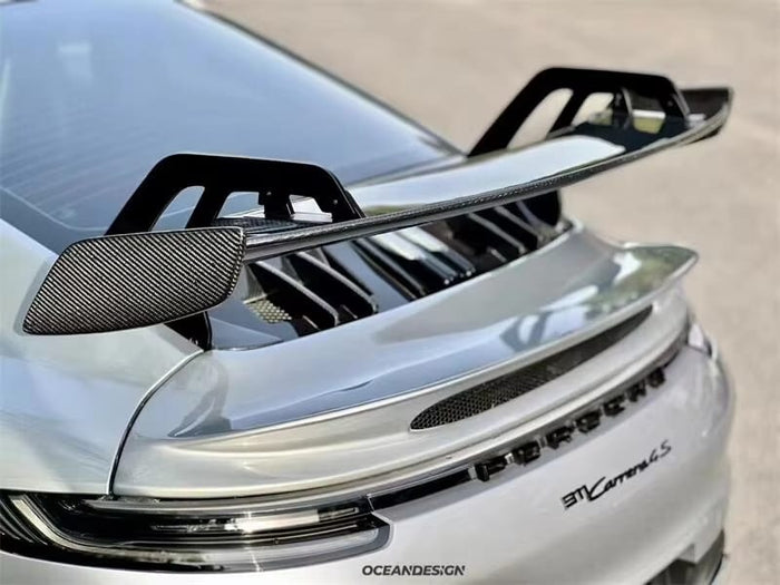 GT3 Style Wing Dry Carbon Fiber - Porsche 911 992 Carrera