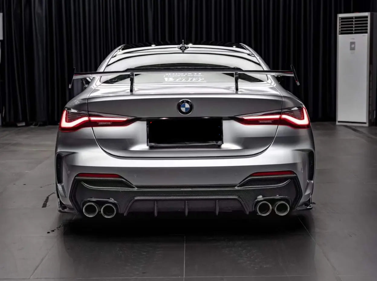 Carbon Fiber Vented Rear Trunk Wing - Bmw 4 Series G22