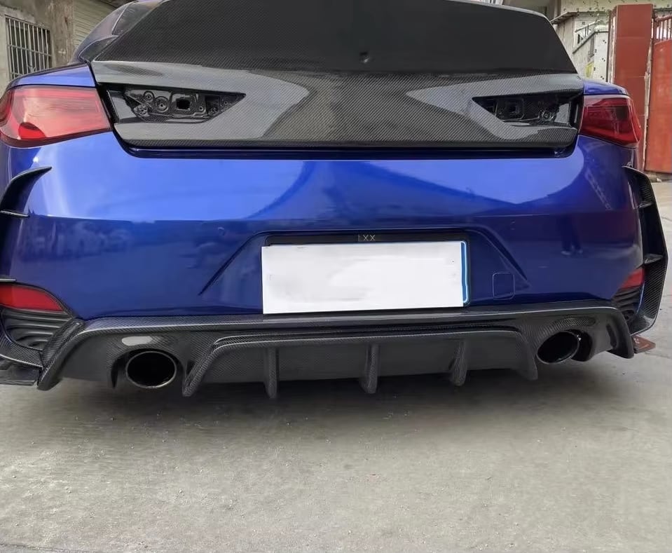 Carbon Fiber Rear Diffuser - Infiniti Q60