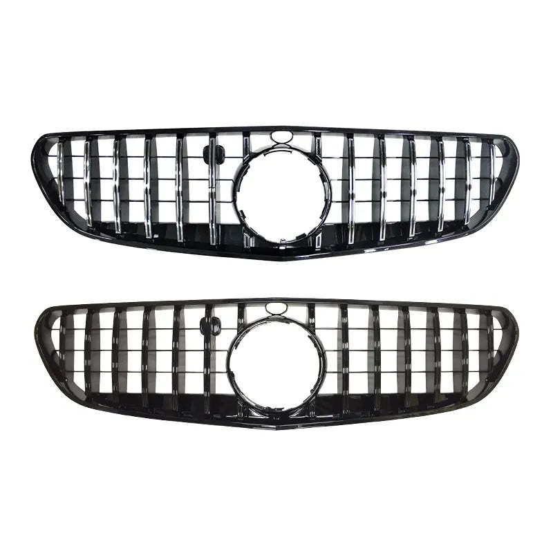 Gloss Black GT Style Front Grille - Mercedes S Class W217 2018+
