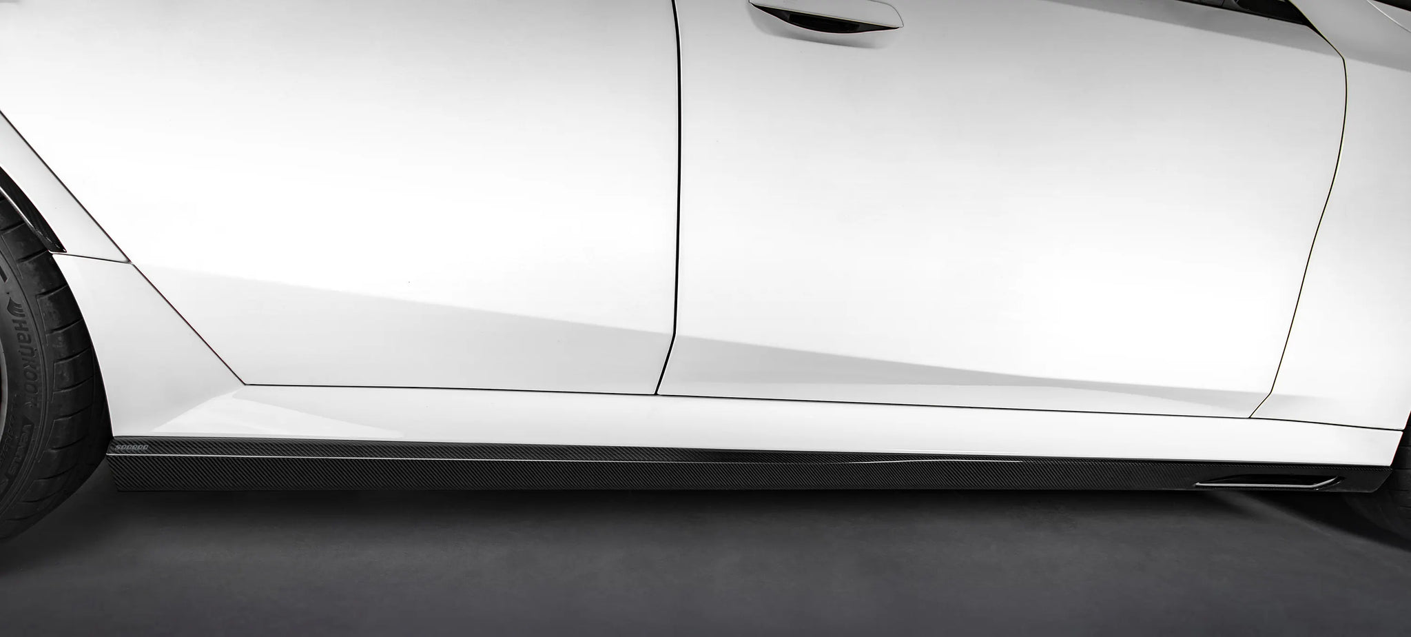 Prepreg Carbon Fiber SQ V1 Side Skirt Rocker Panel - BMW G90 G99 M5 Se