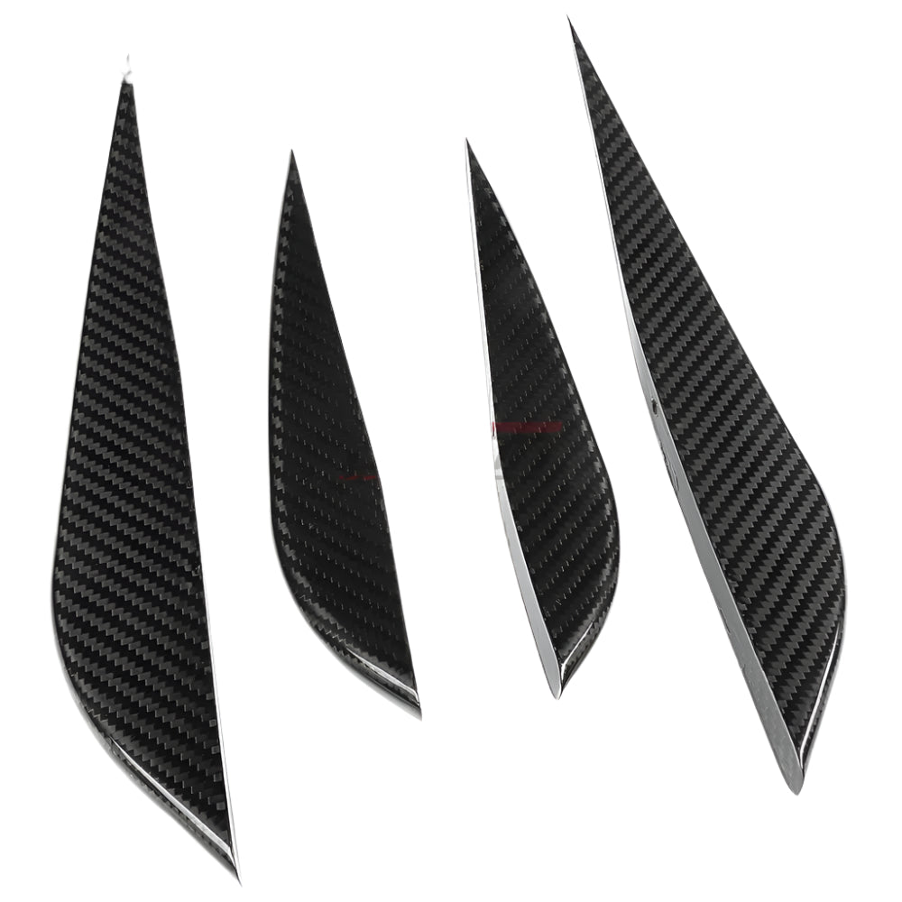 Carbon Fiber Front Bumper Canard - Acura Integra A-Spec Type S 2023-20