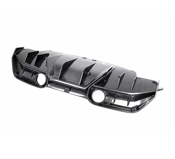 PT Carbon Fiber Rear Diffuser - Ferrari F8 Tributo/Spider – The Carbon ...