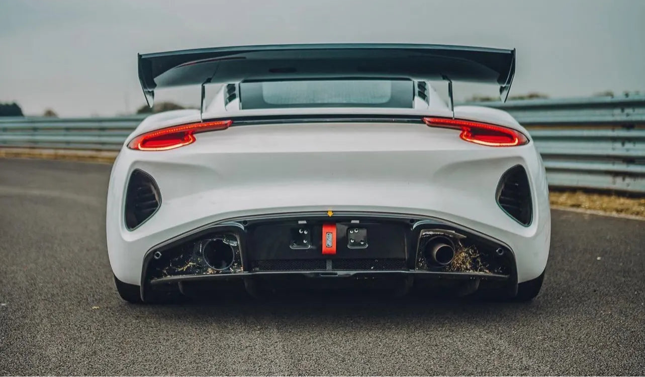 GT4 Style Carbon Fiber Spoiler Wing - Lotus Emira