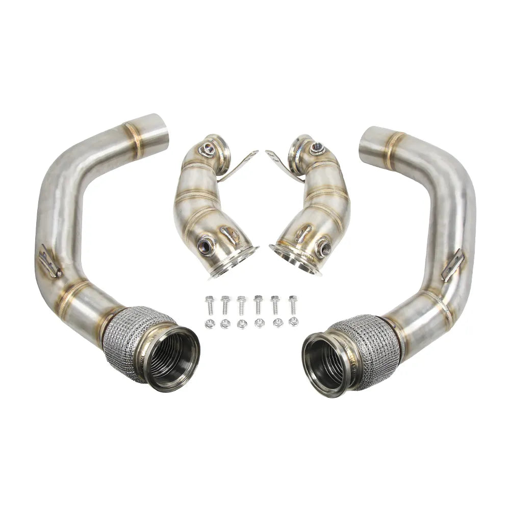 S63R High Flow Racing Downpipes - 2018 – 2023 BMW M5 & M8 F90 F91 F92