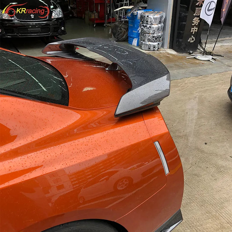 Carbon Fiber Rear Spoiler Wing - Nissan GTR R35 2008-2018