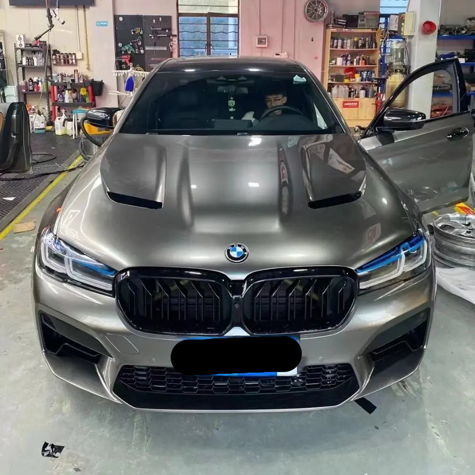 Aluminum CS Style Engine Hood Bonnet - BMW F90 Series / G30 5 Series