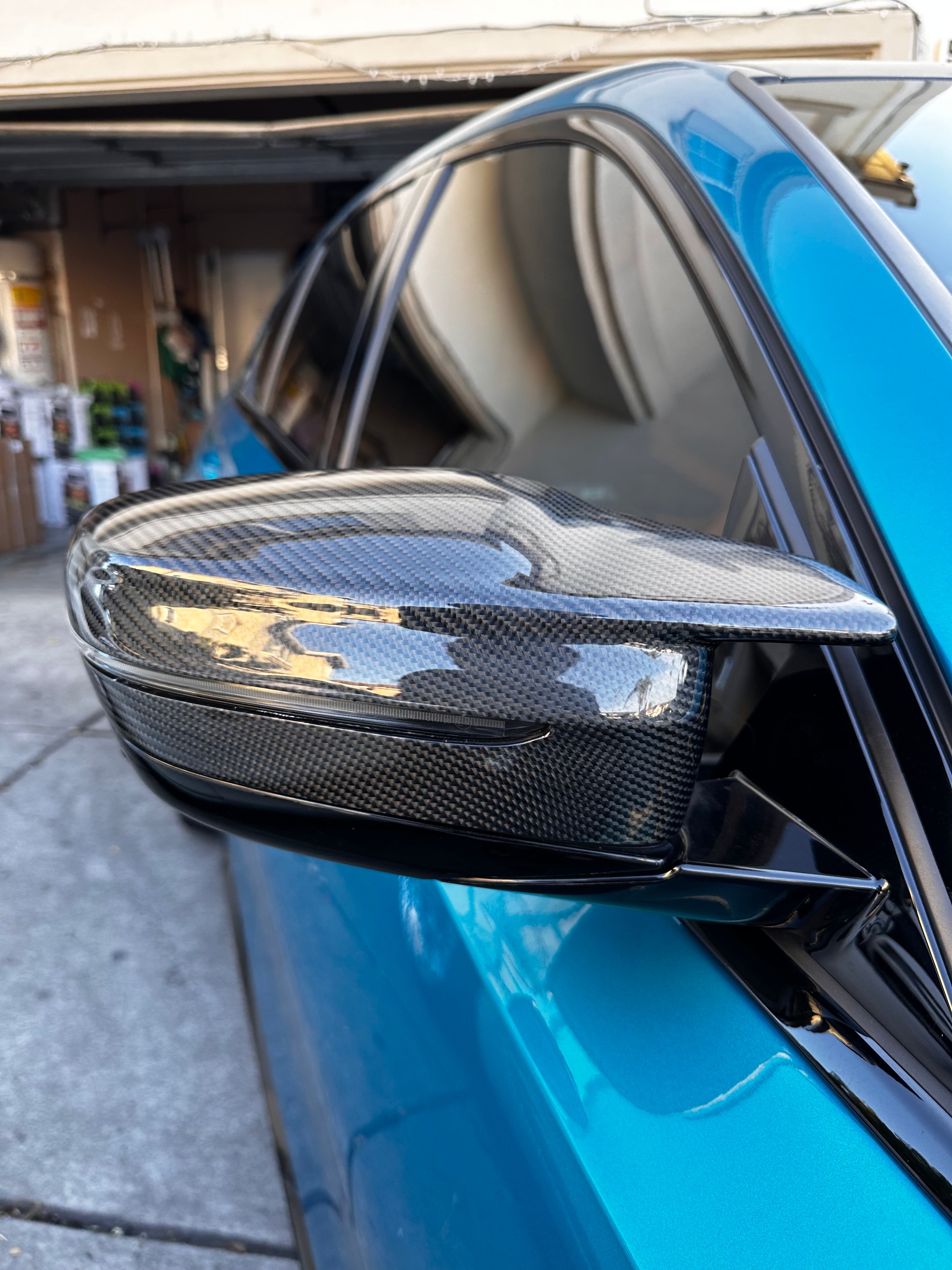 Dry Carbon Fiber Mirror Cap Set - BMW G80 M3 & G82 / G83 M4