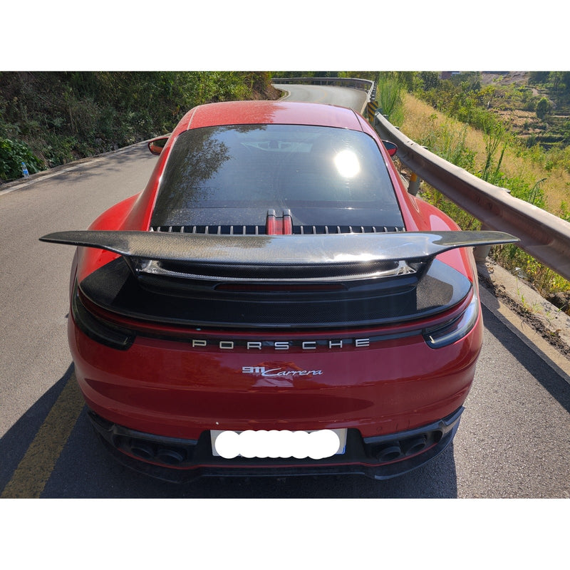 Carbon Fiber Rear Wing - Porsche 911/992 Carrera