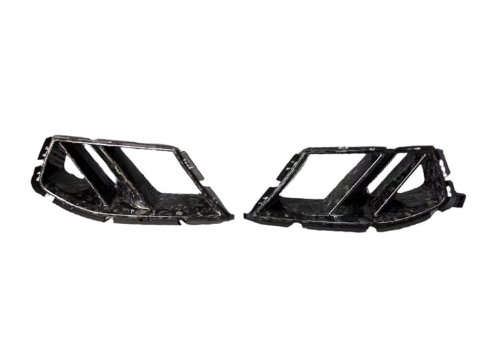 R Style Twin Fin Dry Carbon Fiber Air Ducts - BMW G80/G81/G82/G83 M3
