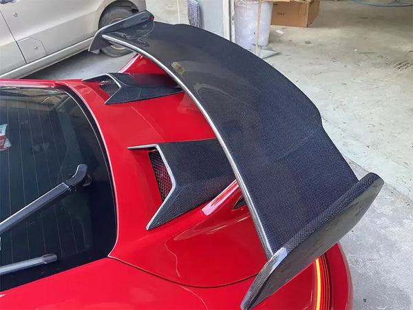 Carbon Fiber GT3 Style Carbon Fiber Wing & Base - Porsche 911/992 – The ...