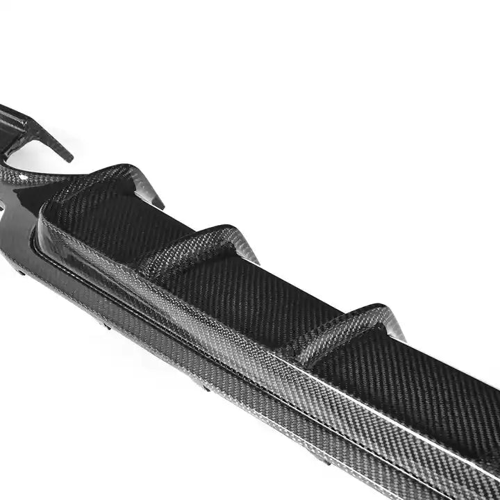 MP Style Carbon Fiber Rear Diffuser - BMW F32 / F33 / F36 4 Series ...