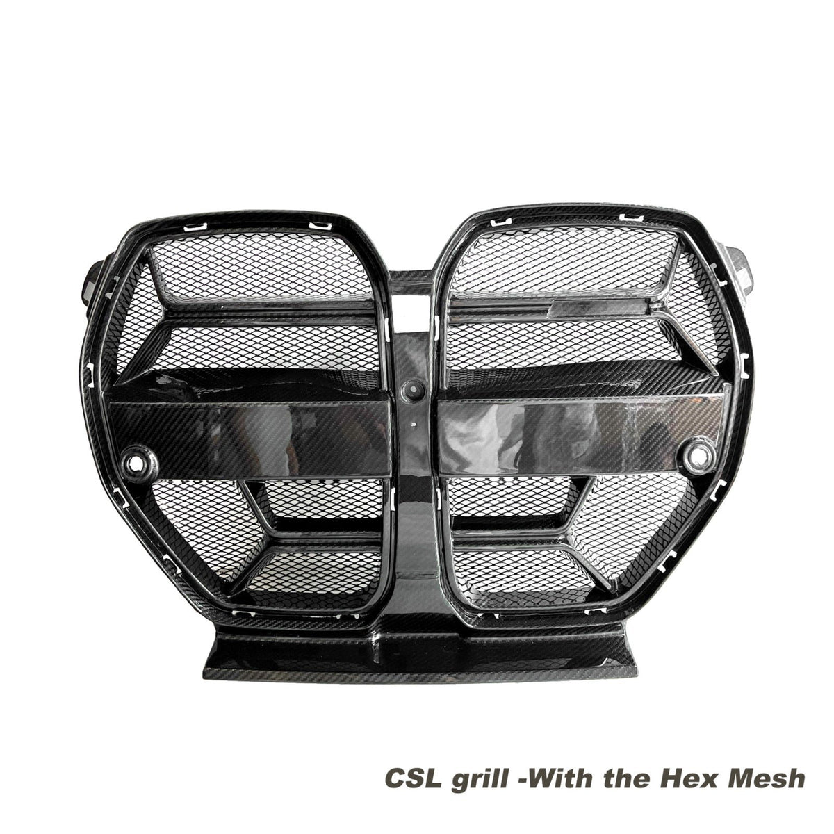 Carbon Fiber CSL Style Front Grille Replacement - BMW G80 M3 & G82 / G