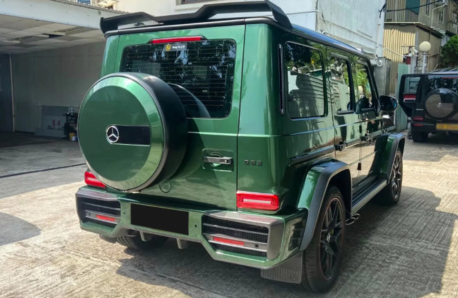 Dry Carbon Fiber Rear Roof Spoiler Wing - Mercedes Benz G500 G550 G63