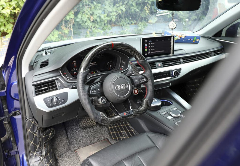 Audi Carbon Fiber Steering Wheel - Audi R8 – The Carbon Industries