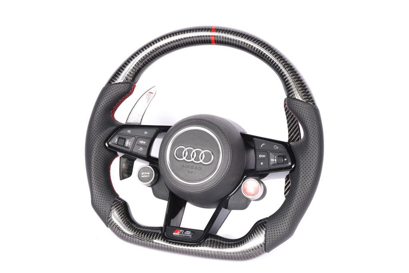 Audi Carbon Fiber Steering Wheel - Audi R8 – The Carbon Industries