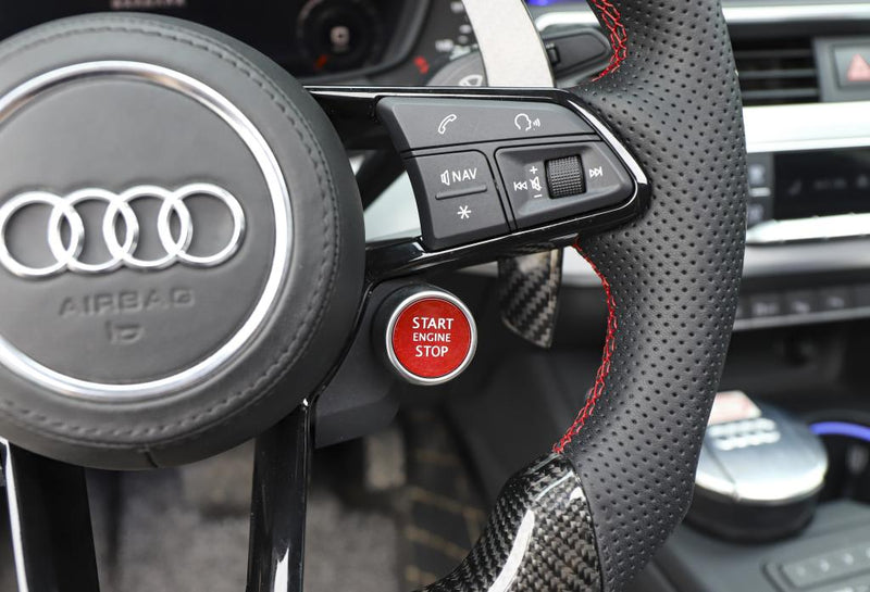 Audi Carbon Fiber Steering Wheel - Audi R8 – The Carbon Industries