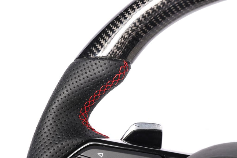 Audi Carbon Fiber Steering Wheel - Audi R8 – The Carbon Industries