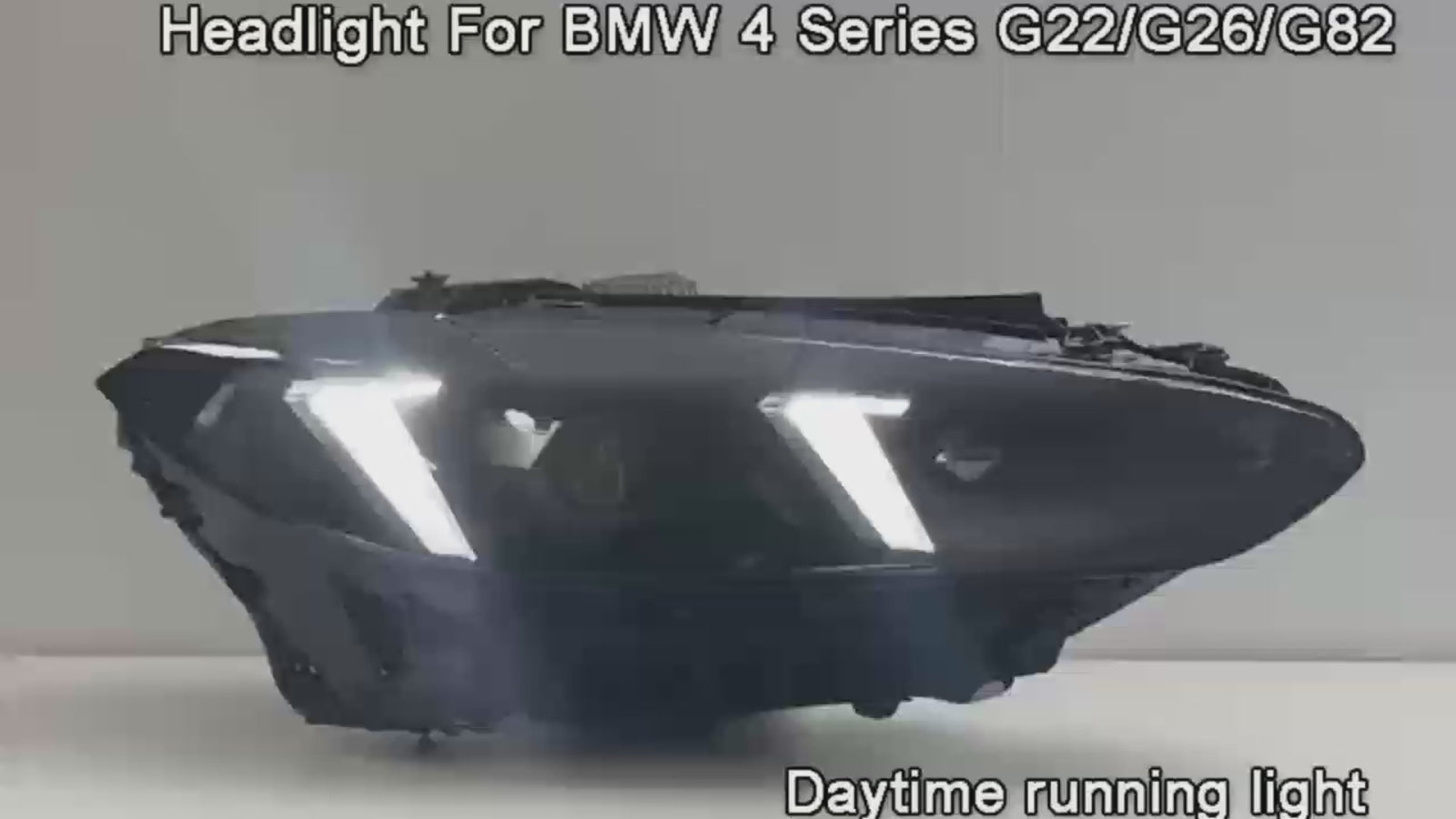 Facelift Snake Eyes yellow/ white switchable DRL Headlight Upgrade - G