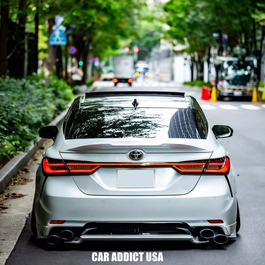 Smoked LED Tail Lights w/ Trunk Lid Light - 2018-2024 Toyota Camry