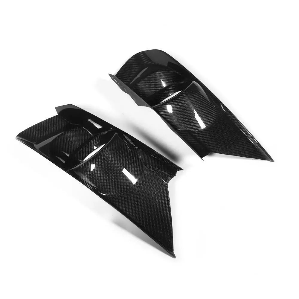 Carbon Fiber Front Bumper Fog Light Bezel Cover - Ford Mustang – The ...
