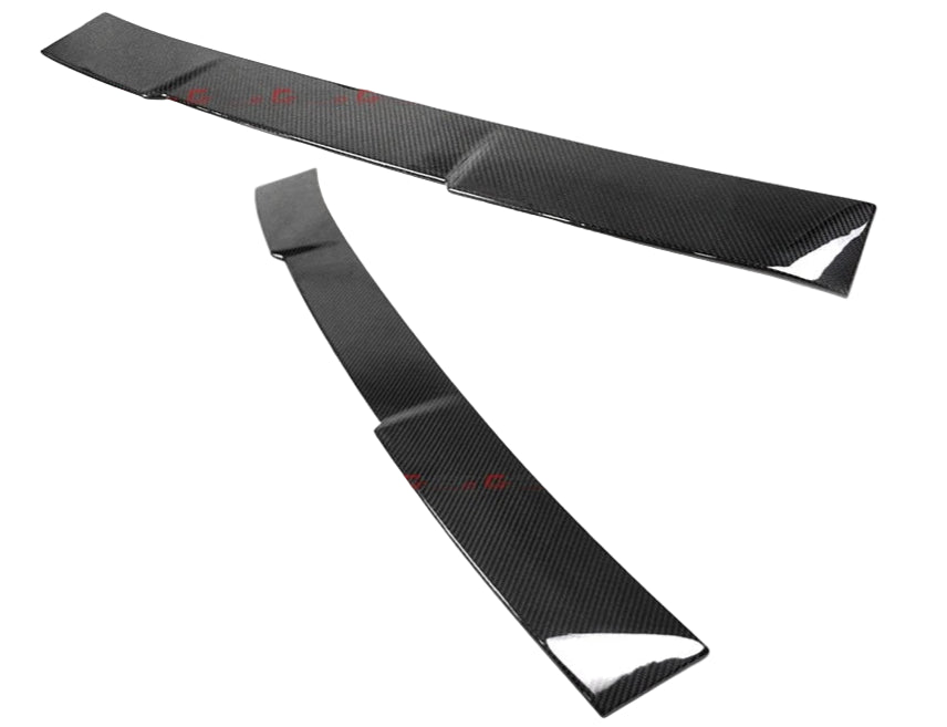 Carbon Fiber V Style Rear Roof Spoiler - 2024-26 BMW G60 530i G90 M5