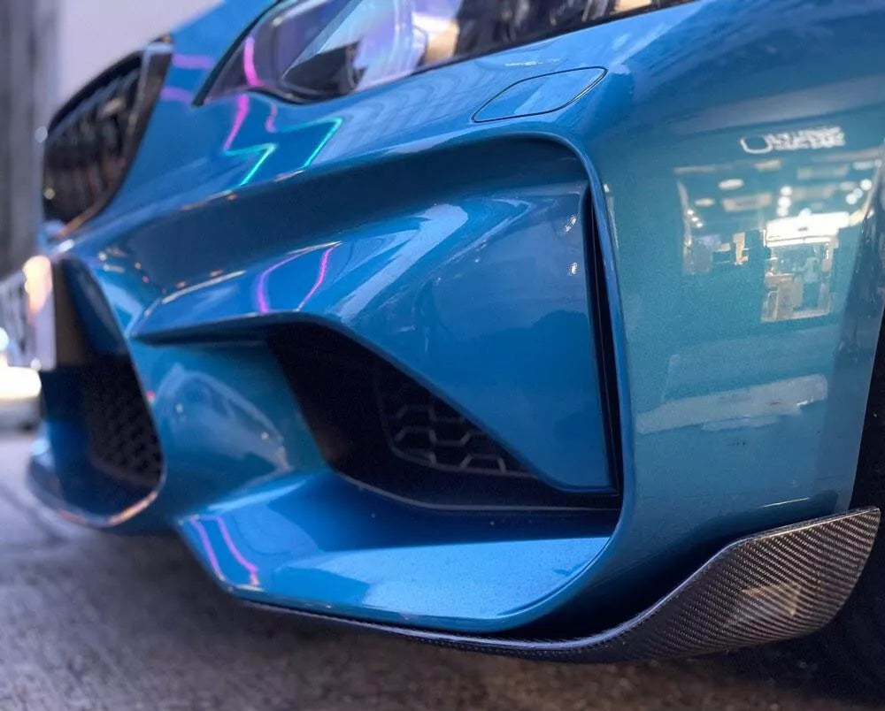 Carbon Fiber Front Side Splitters - BMW F87 M2 M2C